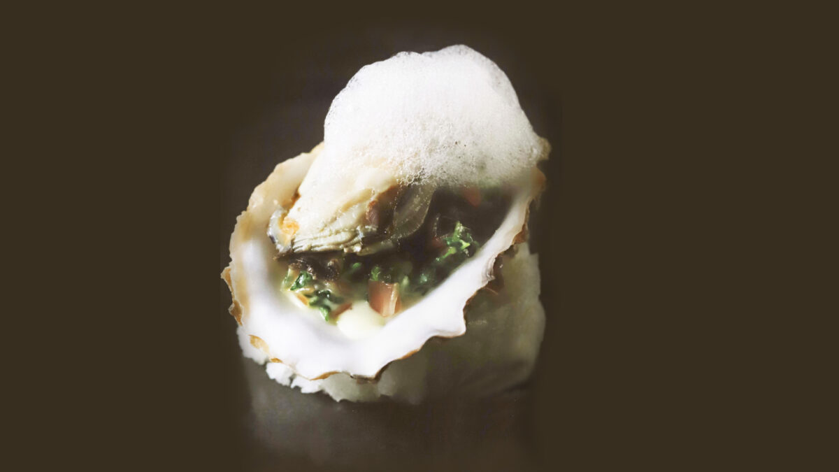 Ganda ham met oesters - Ganda